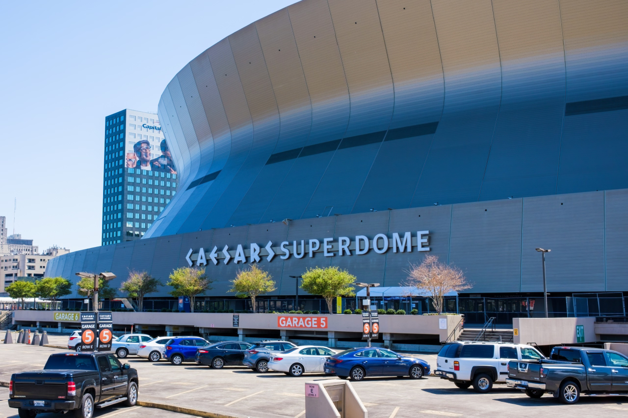 Ubicación Del Superdome De Nueva Orleans